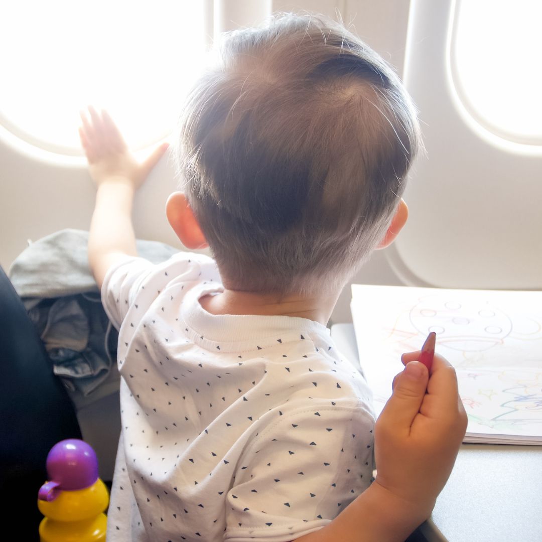 Fun Things to Do on a Plane for Kids - Happy Little Moments