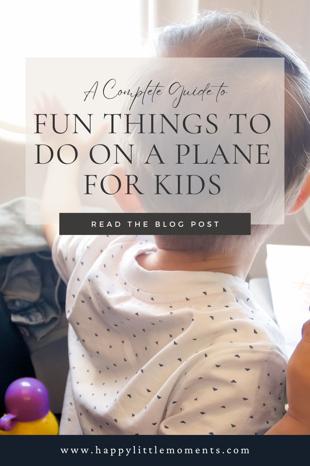 Fun Things to Do on a Plane for Kids - Happy Little Moments